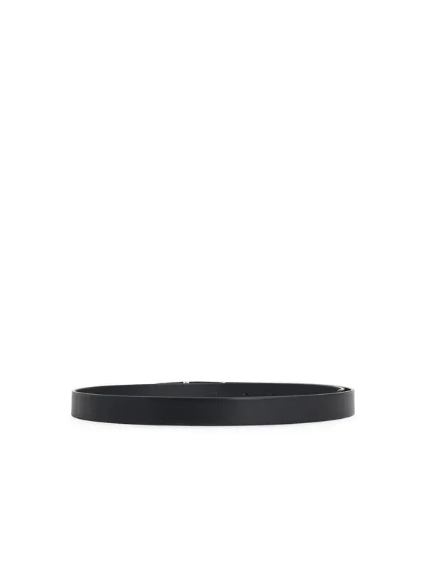 DIESEL® B-d Logo 2.0' Leather Belt
