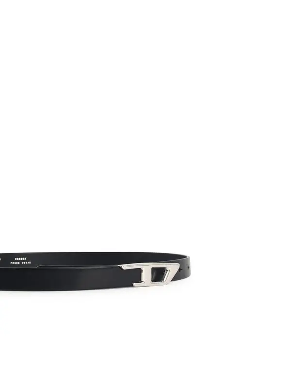 DIESEL® B-d Logo 2.0' Leather Belt