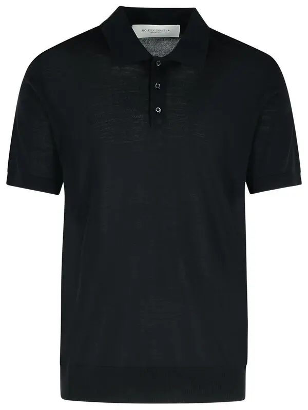 GOLDEN GOOSE Virgin Wool Polo Shirt