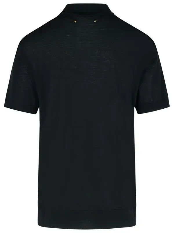 GOLDEN GOOSE Virgin Wool Polo Shirt