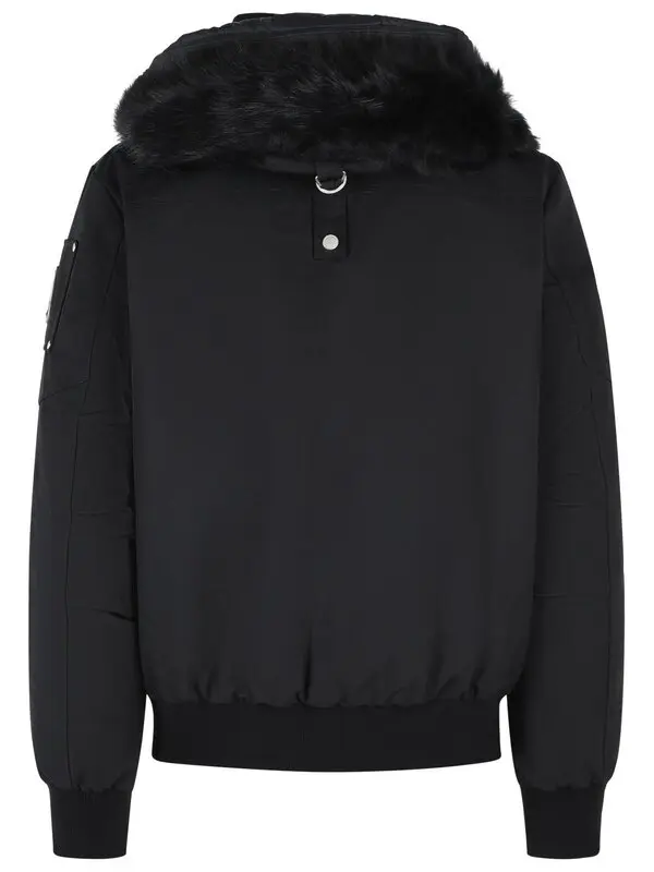 Moose Knuckles Original Ballistic' Cotton Blend Bomber Jacket