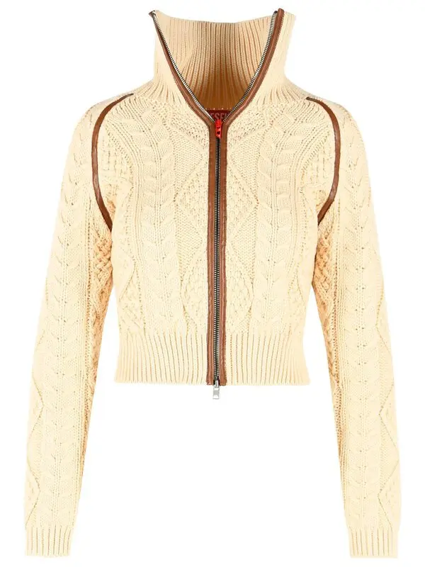 DIESEL® Cotton Wool Sweater - Cream