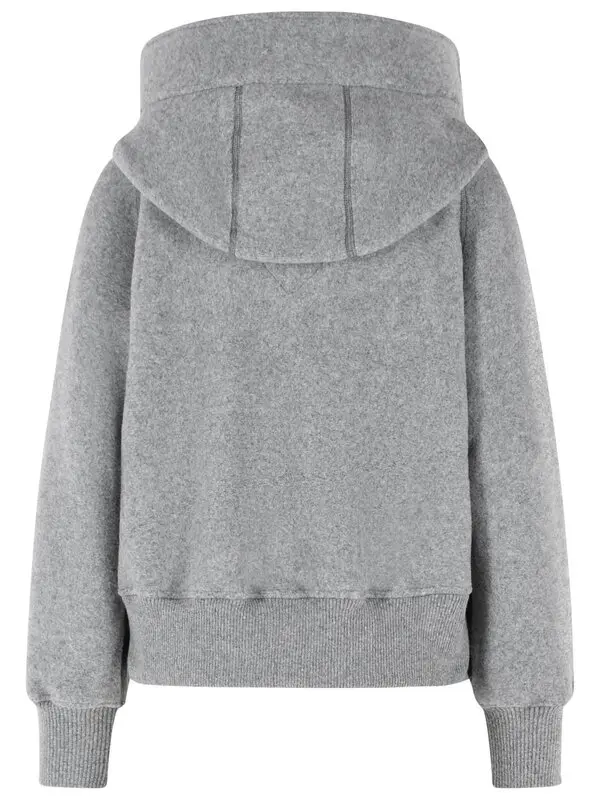 Canada Goose Chilliwack' Grey Wool Blend Bomber Jacket - Gray