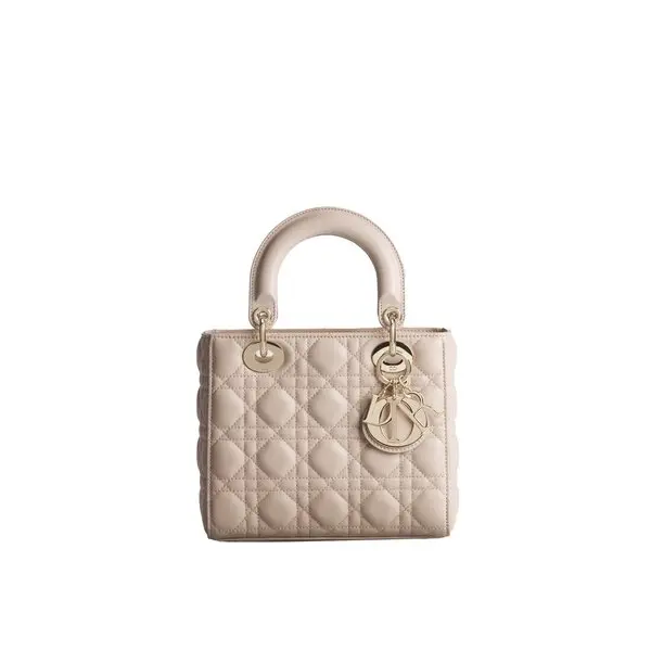 Dior Lady Small Bag - Cream