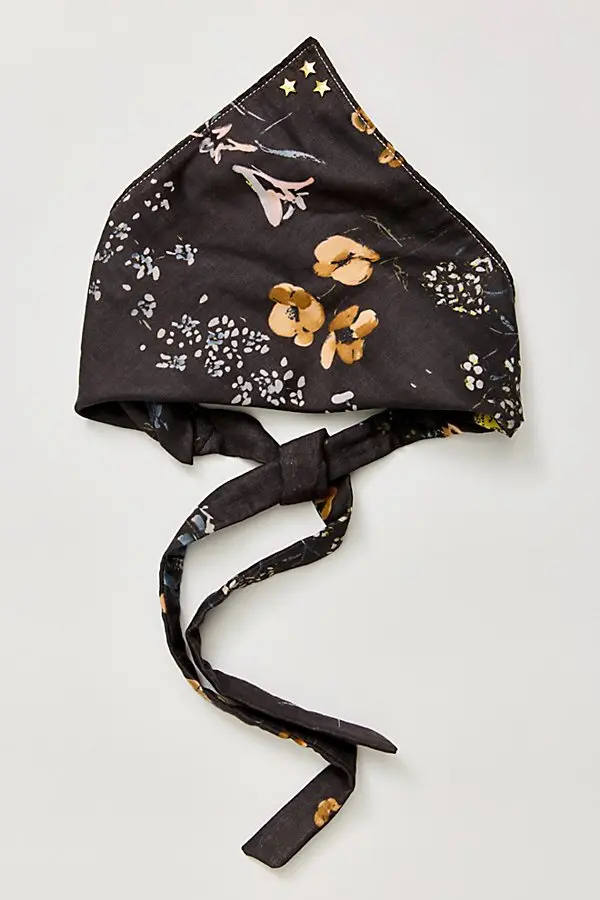 CURRIED MYRRH Soncerae Hair Scarf - Navy