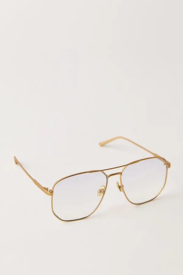 ELISA JOHNSON Celine Metal Sunglasses