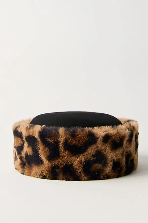 LEMONADE COLLECTIVE Leopard Jackie Hat