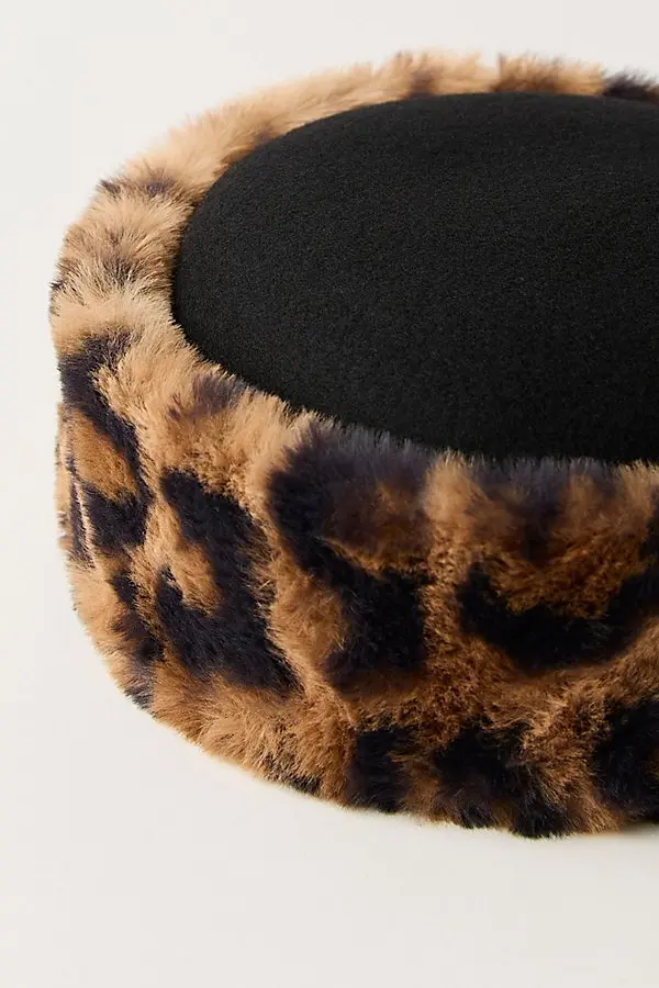 LEMONADE COLLECTIVE Leopard Jackie Hat