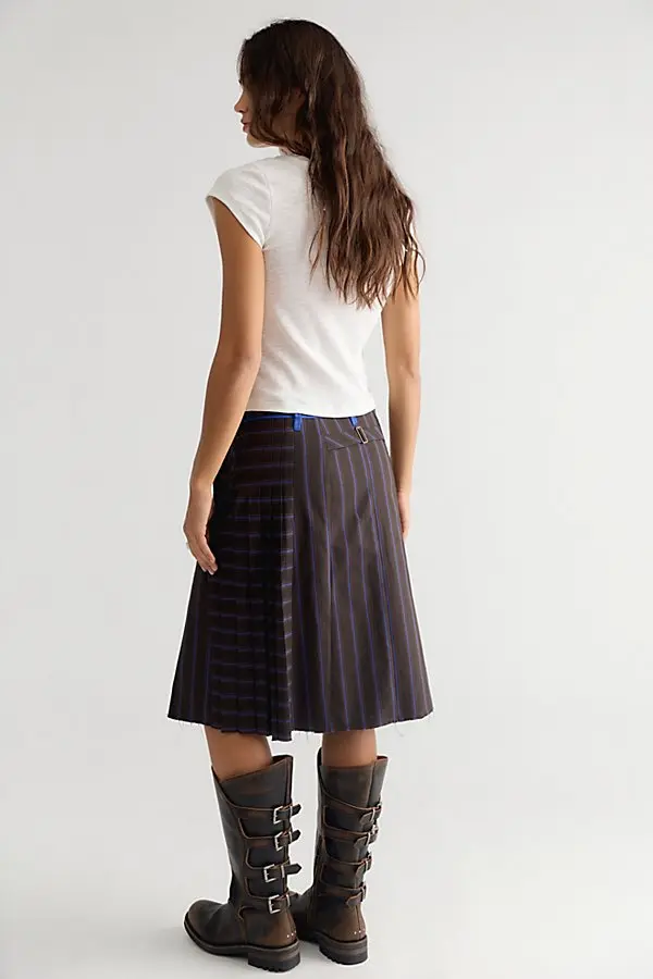 Free People Final Score Midi Skirt