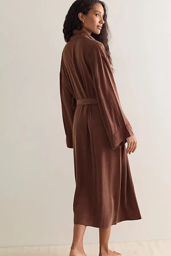 NUDEA Eco-luxe Robe - Cocoa