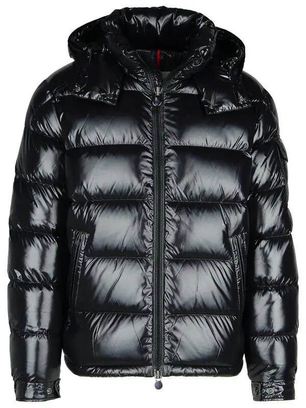 Moncler Maya' Shiny Nylon Down Jacket