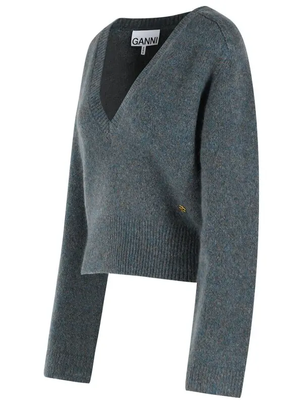 GANNI Wool Blend Sweater