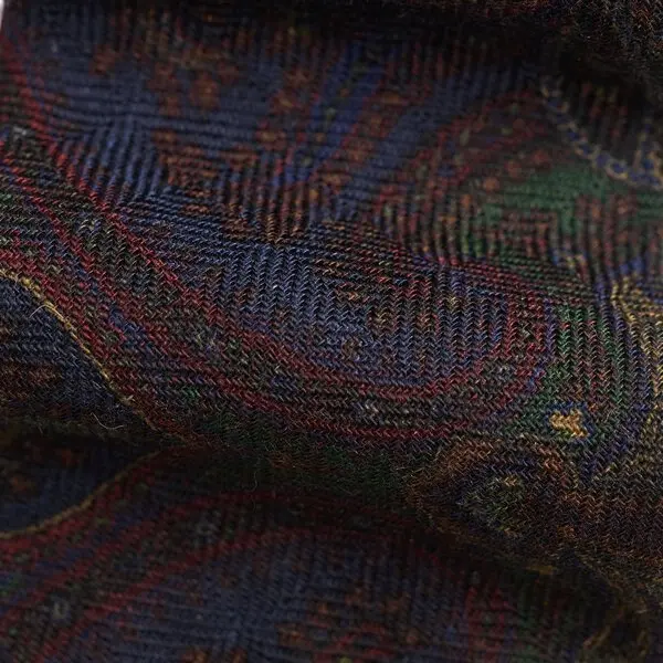 Ralph Lauren Paisley Wool-silk Tie