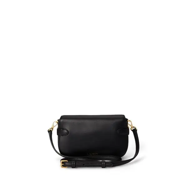 Ralph Lauren Leather Small Crossbody Bag - Black