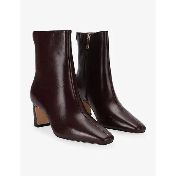 Kurt Geiger Eaton Leather Ankle Boots