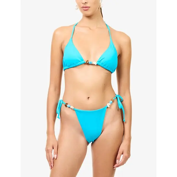 4TH & RECKLESS Elena Triangle Bikini Top