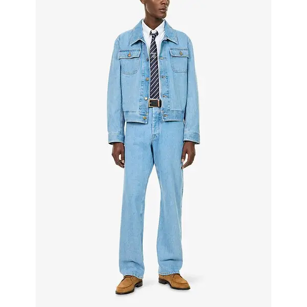 Thom Browne Backstrap Denim Jacket