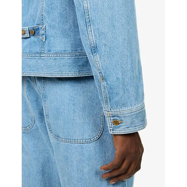 Thom Browne Backstrap Denim Jacket