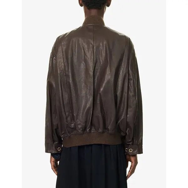 UMA WANG Jovan Leather Jacket