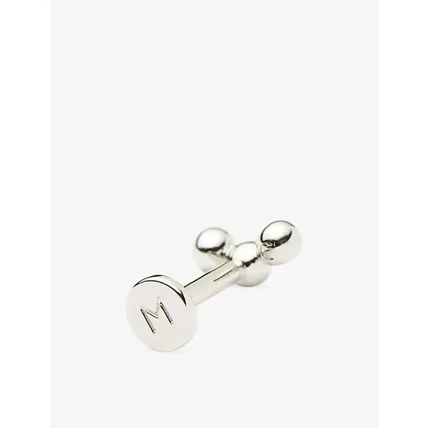 MISSOMA Fine Trio 9ct White Gold Stud Earring