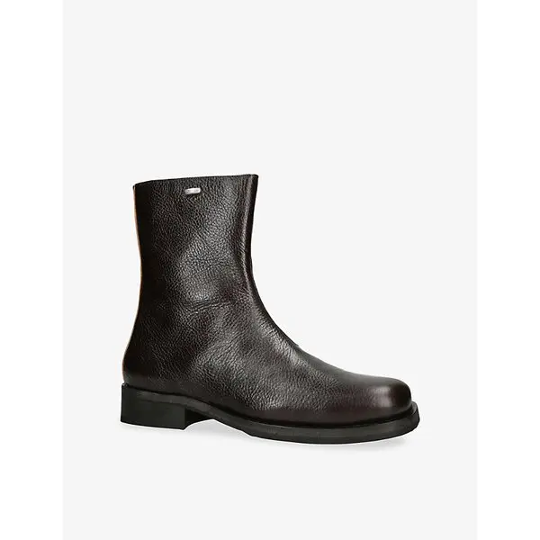 Our Legacy Camion Leather Ankle Boots