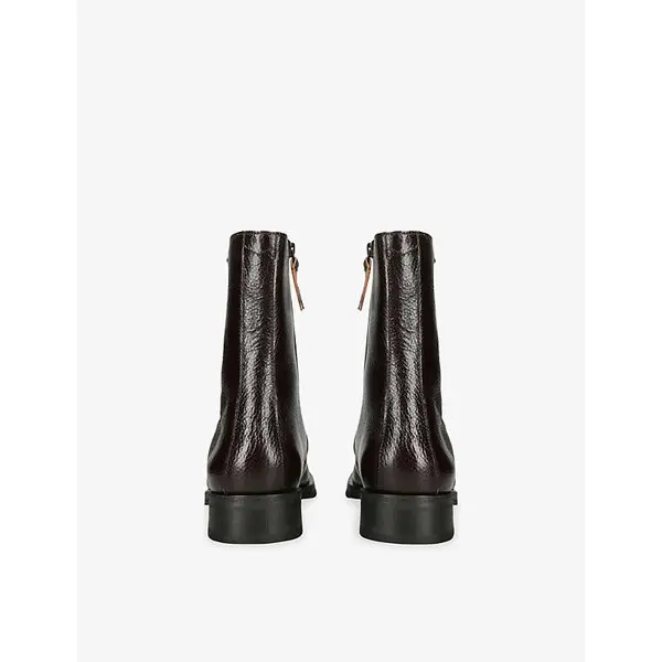 Our Legacy Camion Leather Ankle Boots