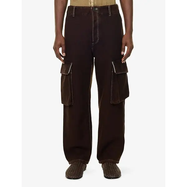 UMA WANG Paxton Wool Cargo Trousers