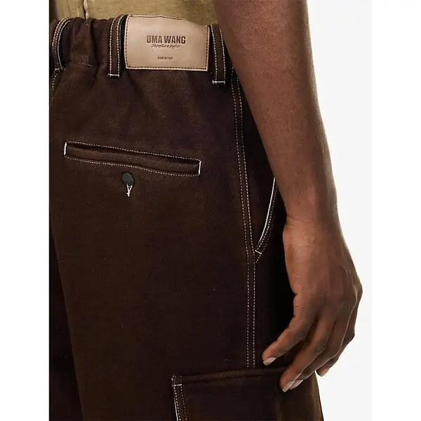 UMA WANG Paxton Wool Cargo Trousers
