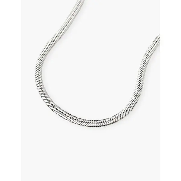 MISSOMA Thin Snake Platinum Pvd-plated Stainless Steel Chain Bracelet