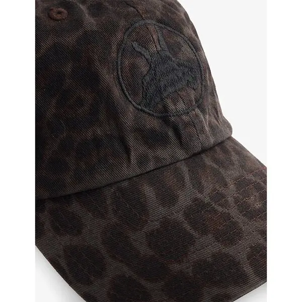 BASKETCASE Leopard-print Cotton Cap