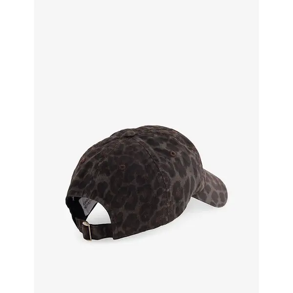 BASKETCASE Leopard-print Cotton Cap