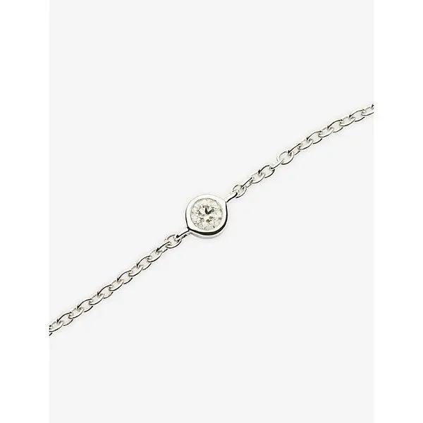 MISSOMA 14ct White Gold Diamond Bracelet