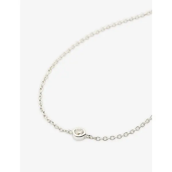 MISSOMA 14ct White Gold Diamond Bracelet