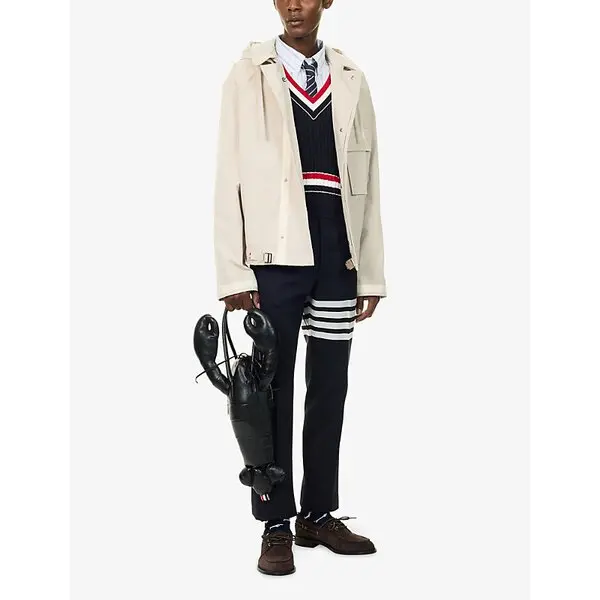 Thom Browne Mariner Hooded Canvas Jacket