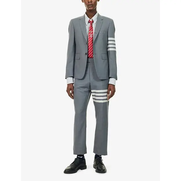 Thom Browne Brand-patch Linen Shirt