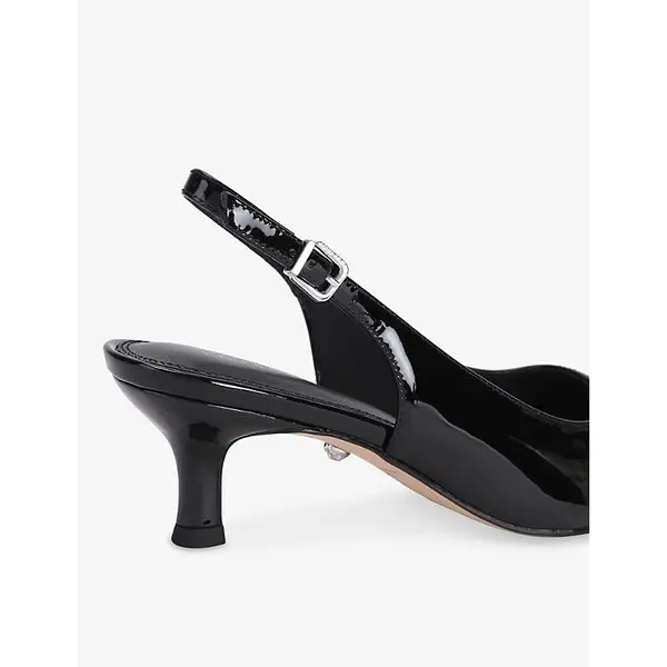 Kurt Geiger Stepney Slingback Leather Heels