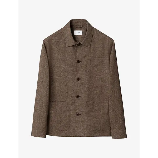 Eton Flannel Two-pocket Cotton Jacket