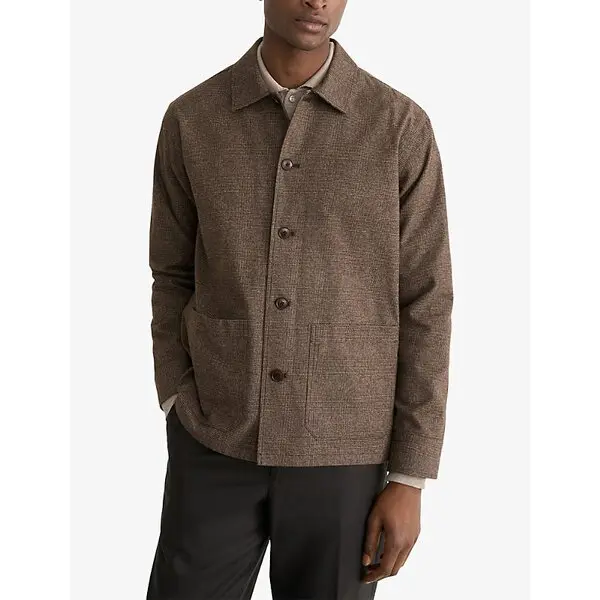 Eton Flannel Two-pocket Cotton Jacket