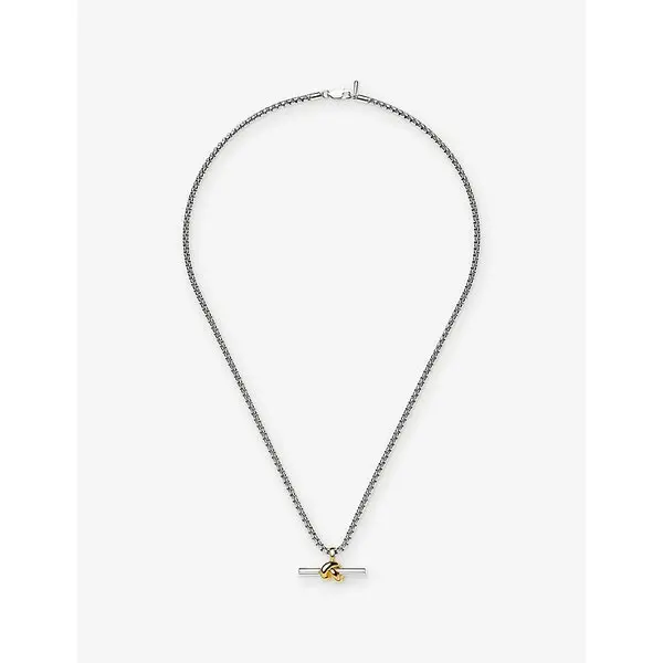 MISSOMA Lucy Williams Chunky Knot T-bar Necklace - Mixed