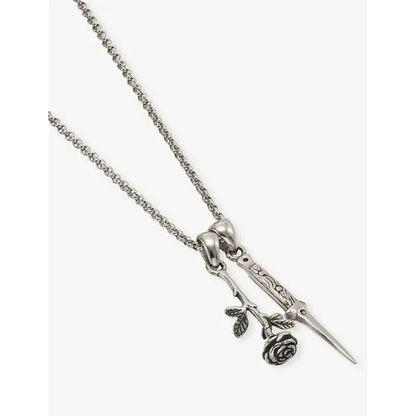 CLOCKS AND COLOURS Switchblade Sterling- Pendant Necklace