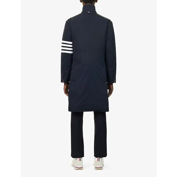 Thom Browne Brand-stripe Padded Down Coat