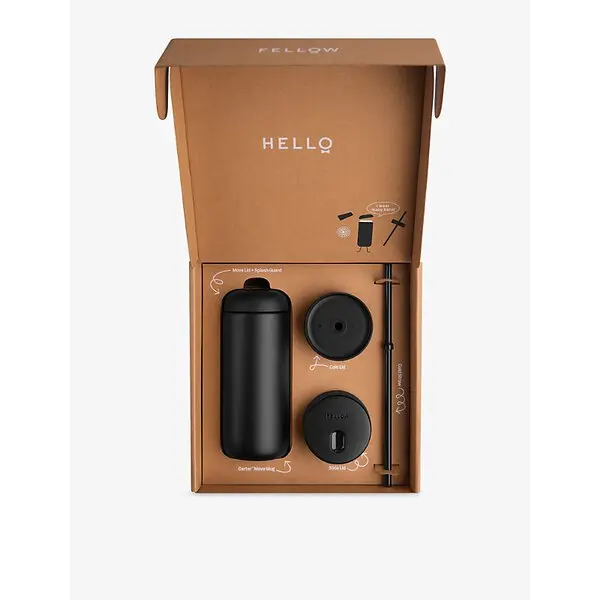 FELLOW Carter Sip System Mug Set - Matte Black