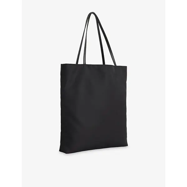 VALESQUE Thea Logo-plaque Woven Shoulder Bag