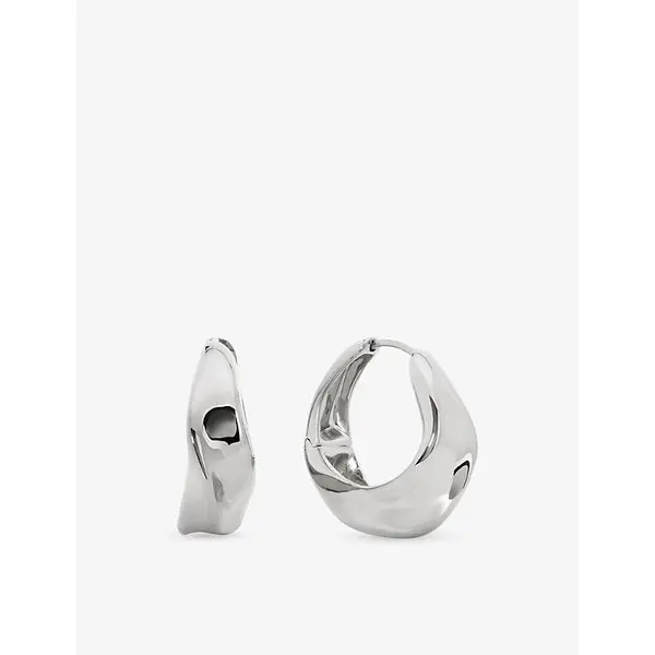 Monica Vinader Nomade Medium Sterling- Hoops