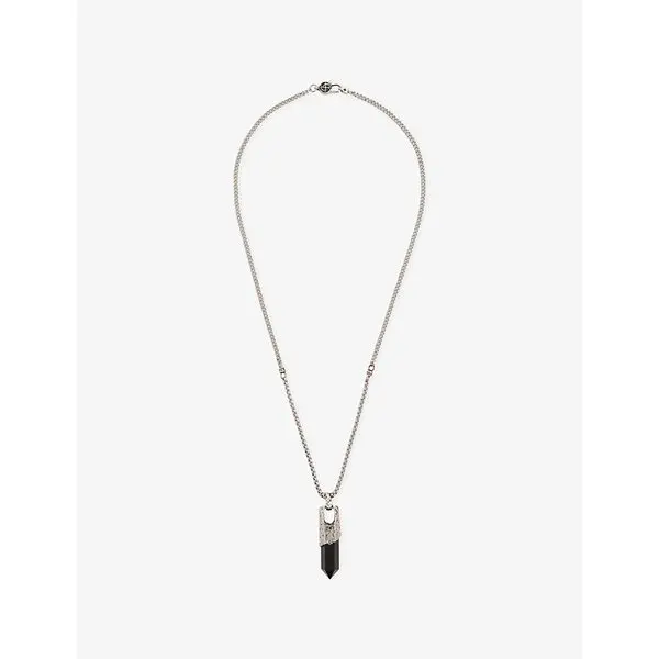 CLOCKS AND COLOURS Kalos Pendant Necklace - Silver