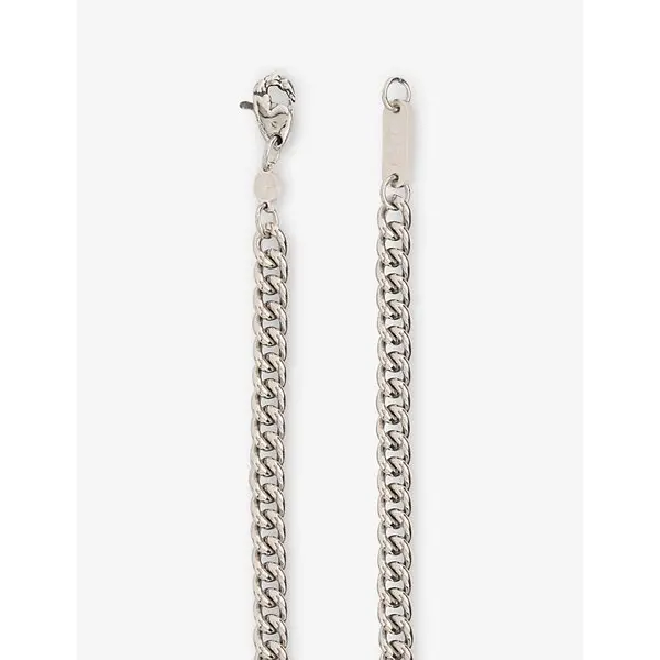 CLOCKS AND COLOURS Curb Chain Stainless-steel Necklace
