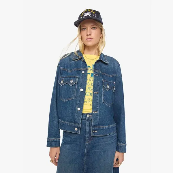 MOTHER The Sawtooth Jacket Bucka-who - Blue