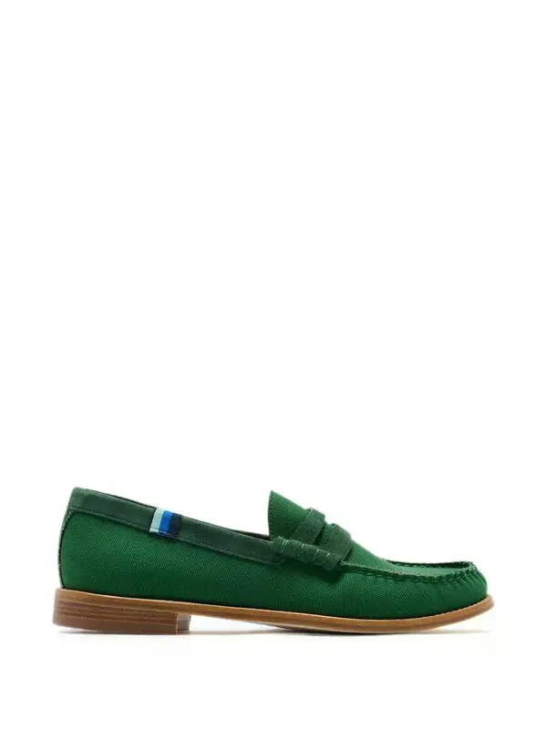 BLU SCARPA College Loafers - Green