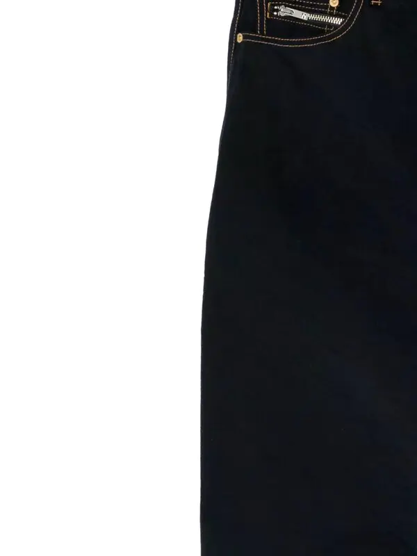 Sacai Belted Tapered Jeans