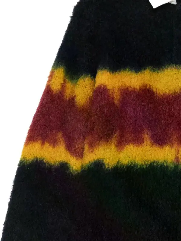 Sacai Tie-dye Knitted Sweater